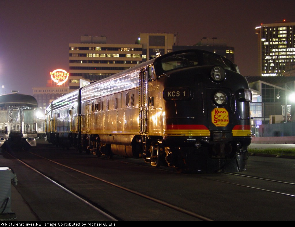 KCS 1 parked at KC Union Station